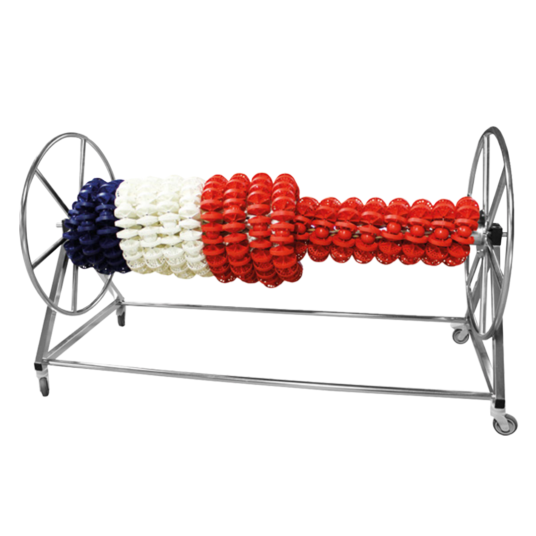 Roller mechanism for float line - Acqua Source