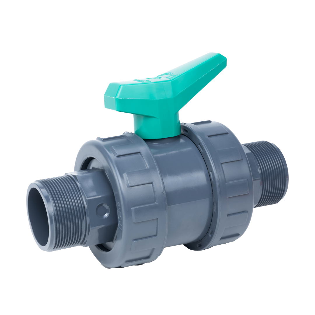 Σφαιρική Βάνα με αρσενικό σπείρωμα, τύπος PE, PN10 - Acqua Source